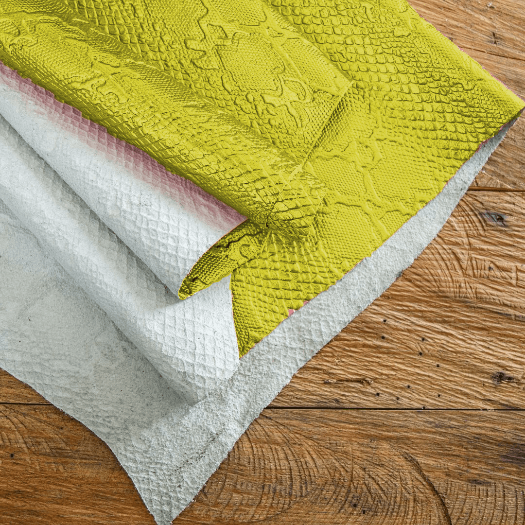 Metallic Snake Embossed Leather Hide – Leather Hub